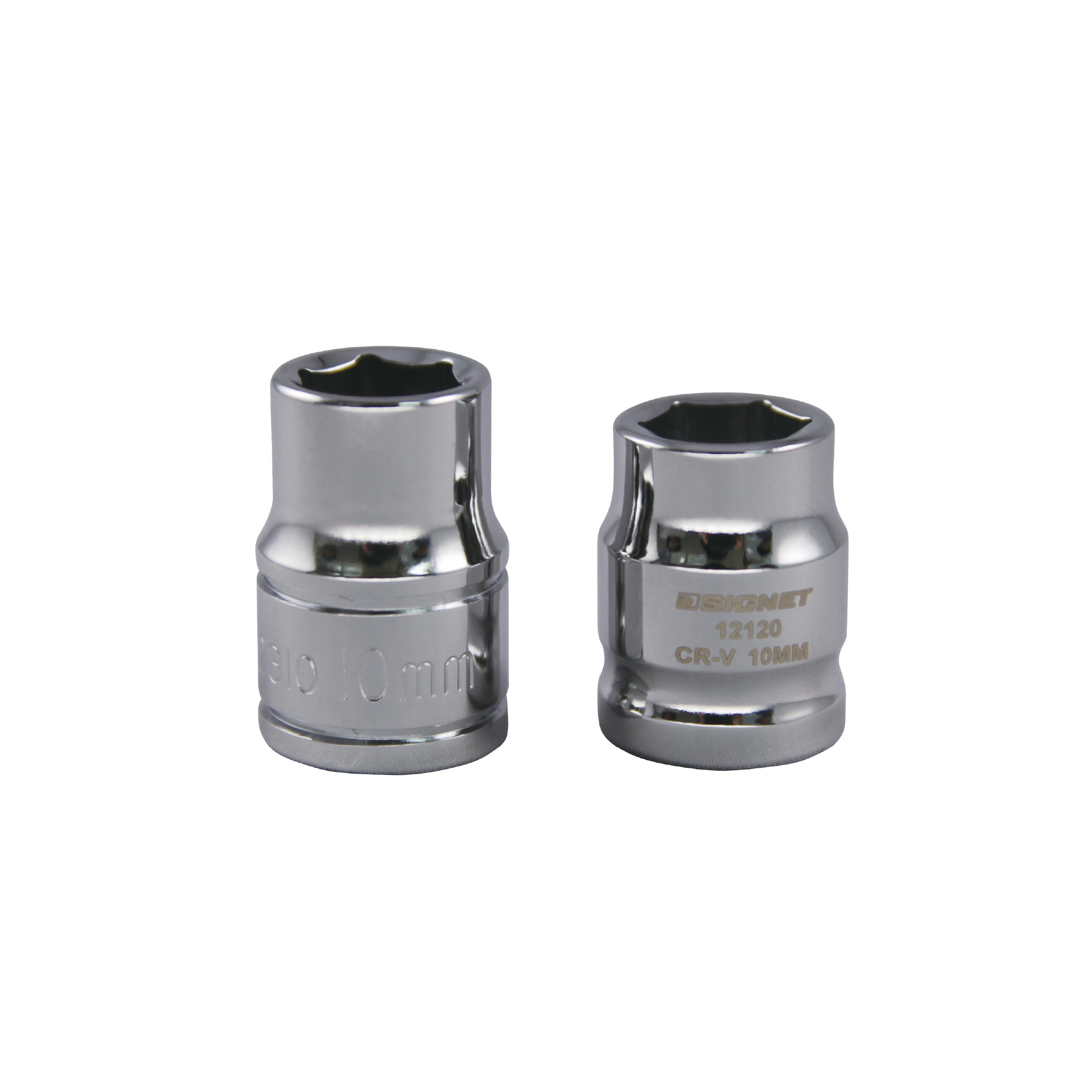 シグネット 3/8SQ 10MM ショートソケット (6角) 12120 | ファクトリーギア