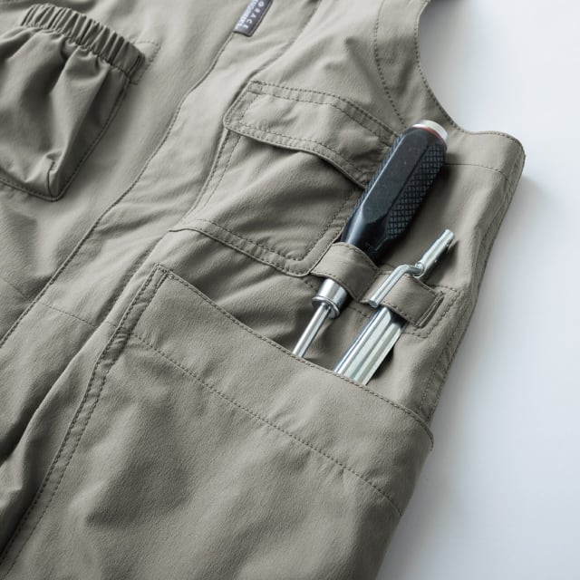 グレイスエンジニアーズ ボーダレスデッキパンツ・エアー セージグリーン GE-810-SGR | 公式オンラインショップ - ファクトリーギア