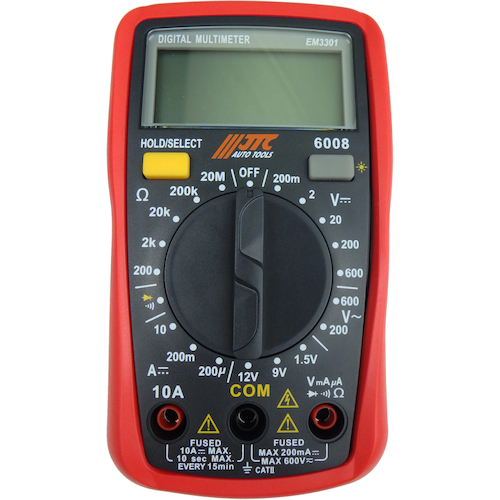 JTC デジタルテスター JTC6008J | 公式オンラインショップ - ファクトリーギア
