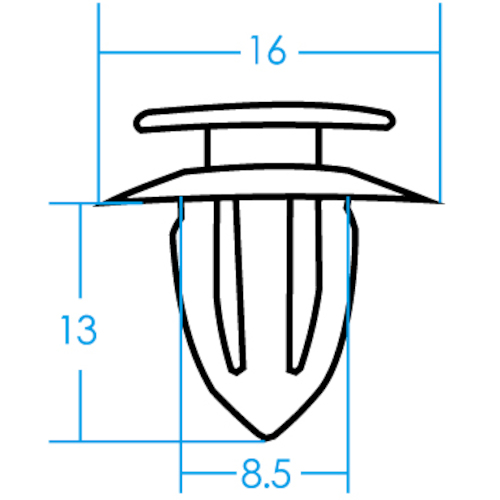 JTC 汎用クリップ（10ケ入り） RD37 | 公式オンラインショップ - ファクトリーギア